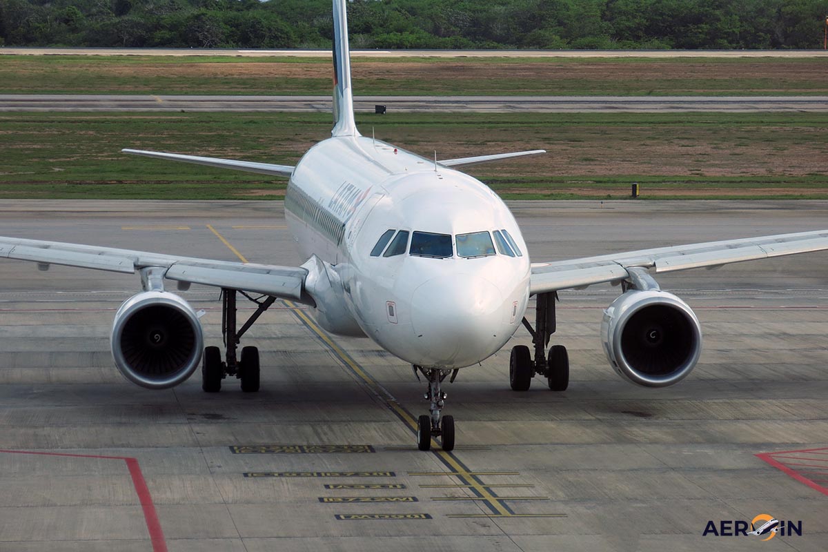 Today, the first passenger flight of an Air Brazil flight took off