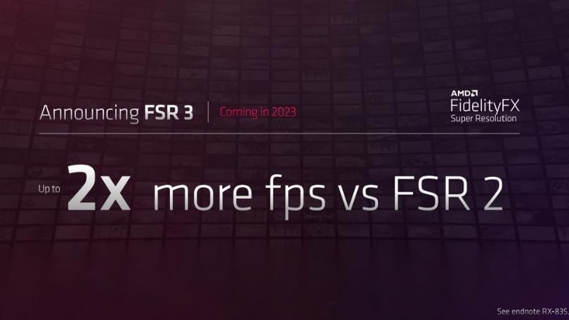 AMD announces FSR 3 for 2023 providing twice the performance compared ...